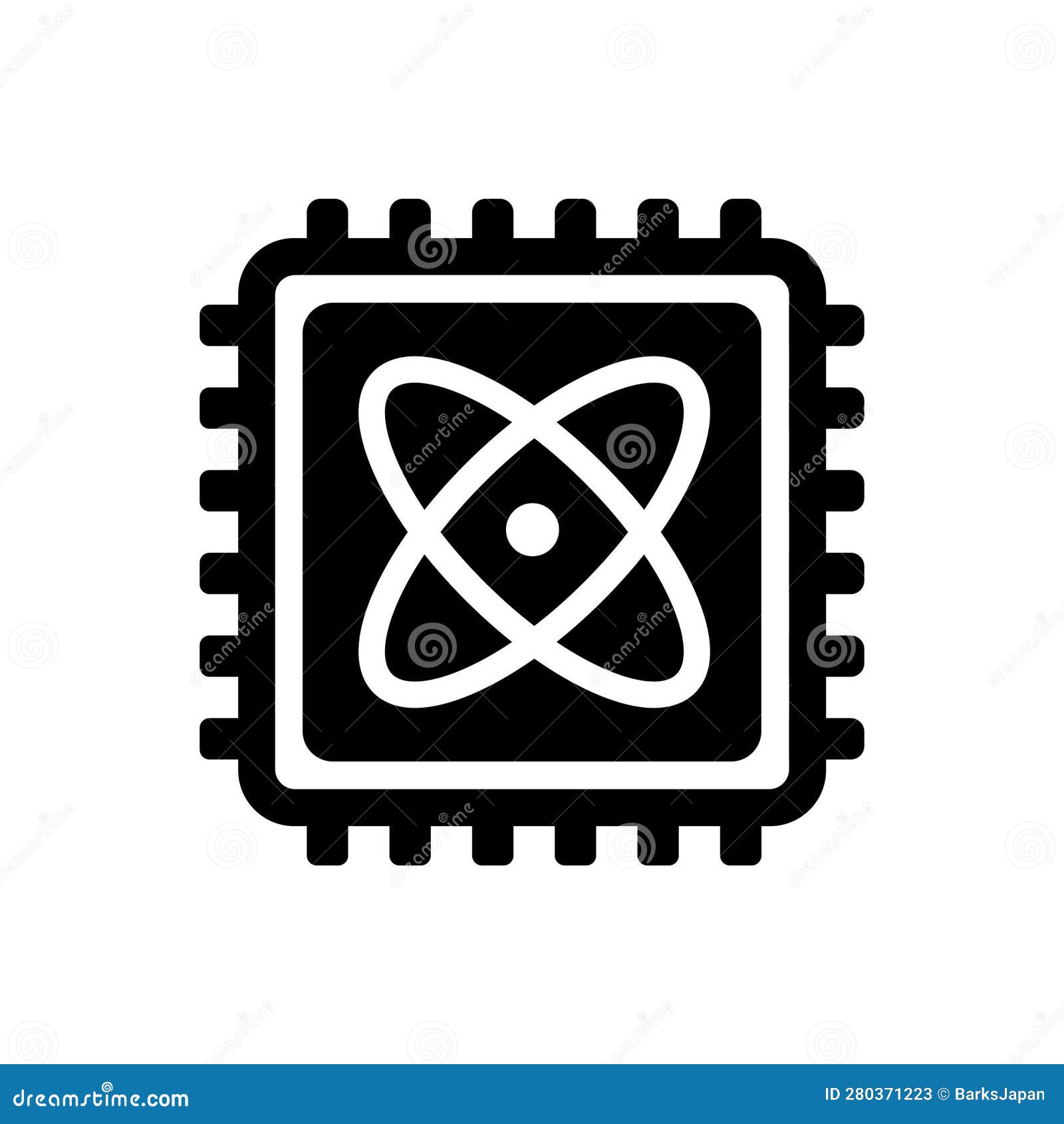 AI (Artificial Intelligence) , Latest Technology Motif Icon ...