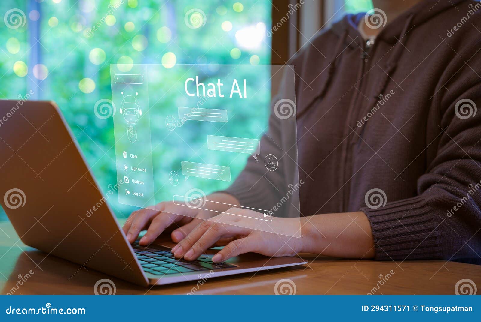 Ai, Artificial Intelligence Technology Concept. AI Chatbot ...