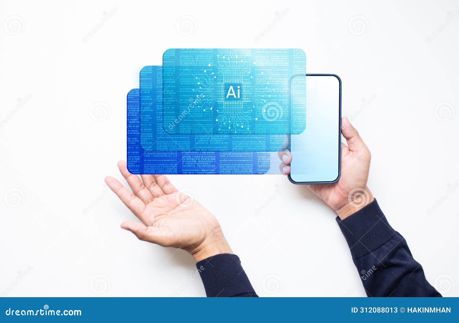 Ai,Artificial Intelligence Technology Concepts.with Smart Chat Bot ...