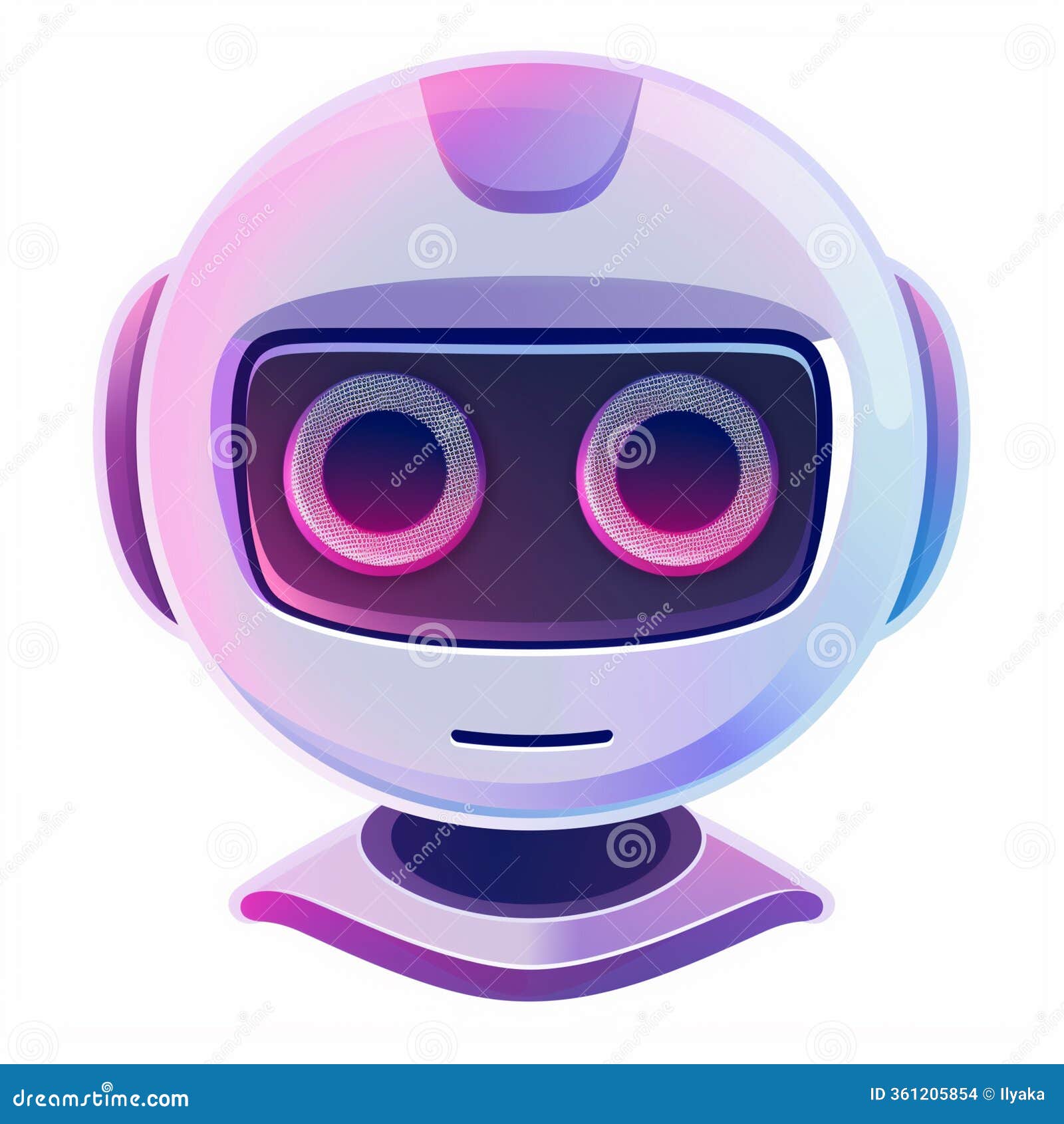 AI Assistant Icon. Chat Bot Icon Design. Virtual Smart Assistant Bot ...
