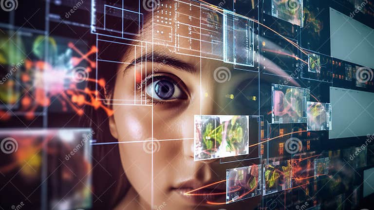 AI Assisted Image Recognition and Processing Stock Illustration ...