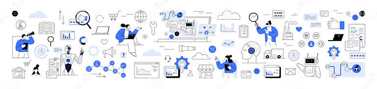 AI Automation, Data-driven Insights and Customer Experience. Analytics ...