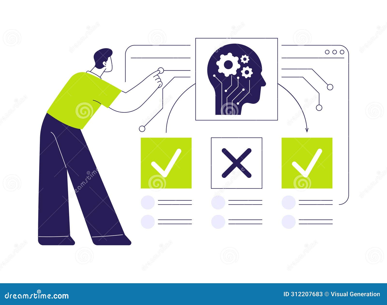 AI-Backed Proactive Issue Resolution Abstract Concept Vector ...