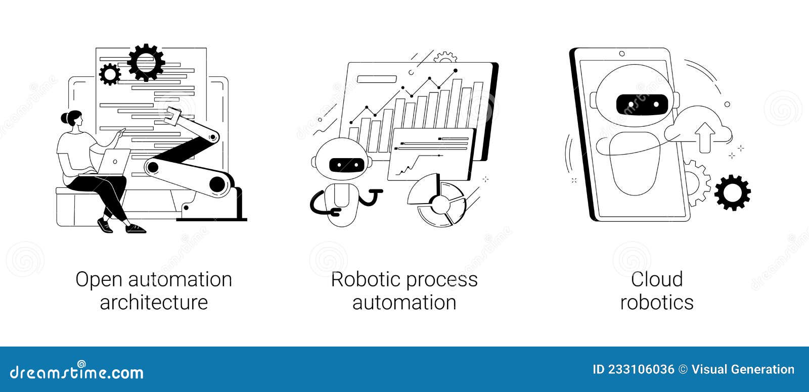 Ai Based Software Abstract Concept Vector Illustrations Stock Vector Illustration Of