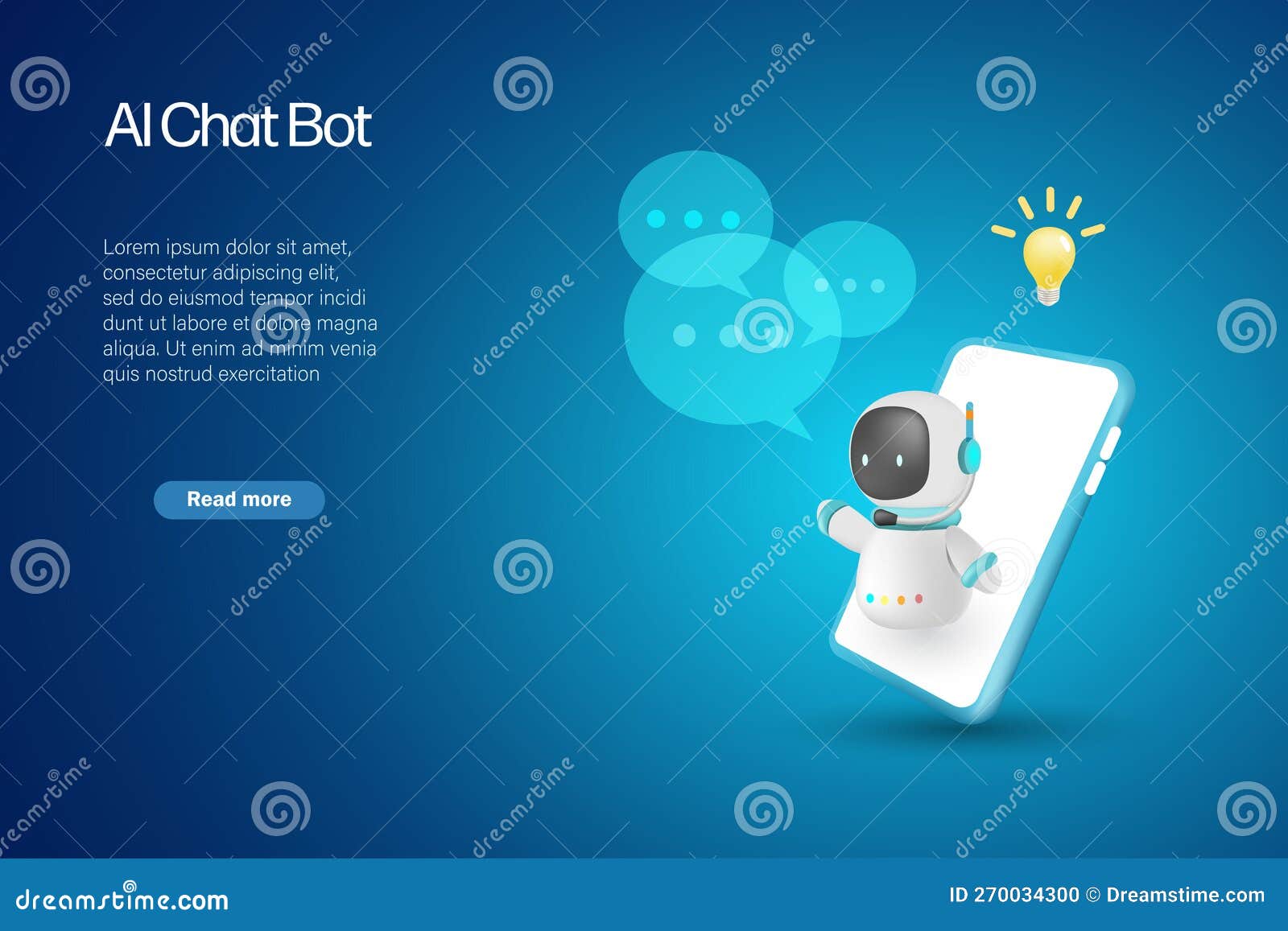 AI Chat Bot On Computer Generate Smart Solution Answer To User ...