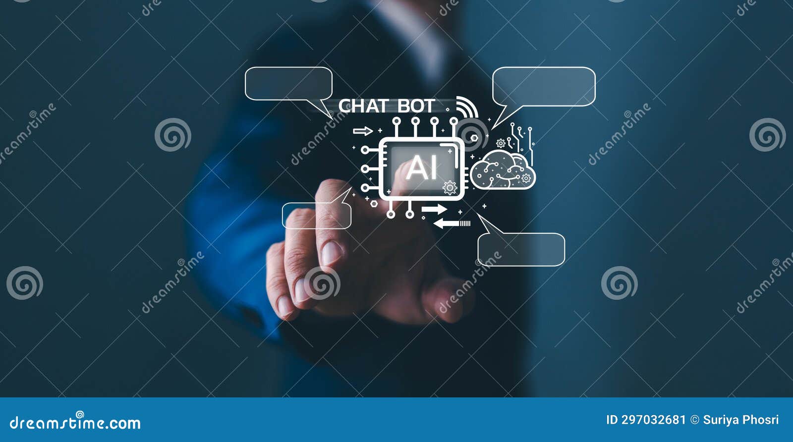 Ai Chatbot, Artificial Intelligence Tech Chatbot, Automated Robot ...