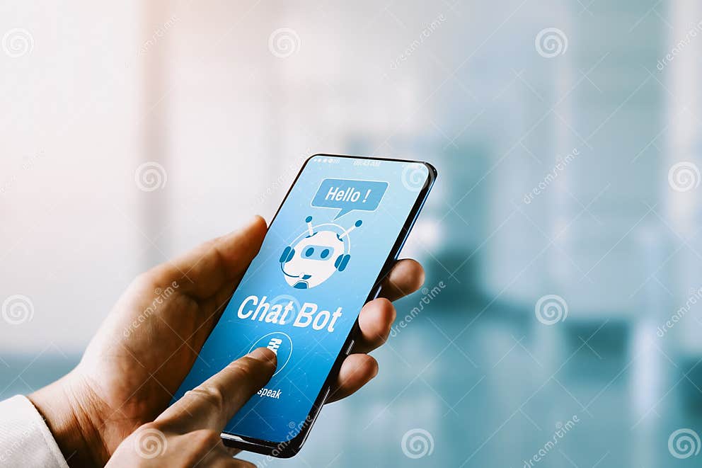 AI Chatbot Smart Digital Customer Service Application Concept. Uds ... AI Chatbot Smart Digital Customer Service Application Concept. Uds ...
