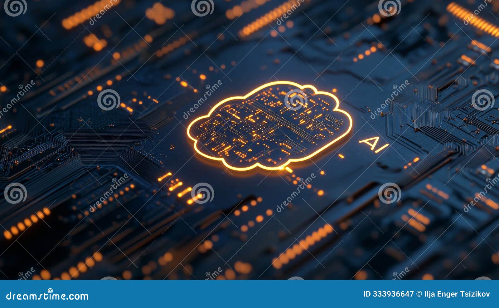 AI Cloud Computing on Motherboard, Artificial Intelligence and Machine ...