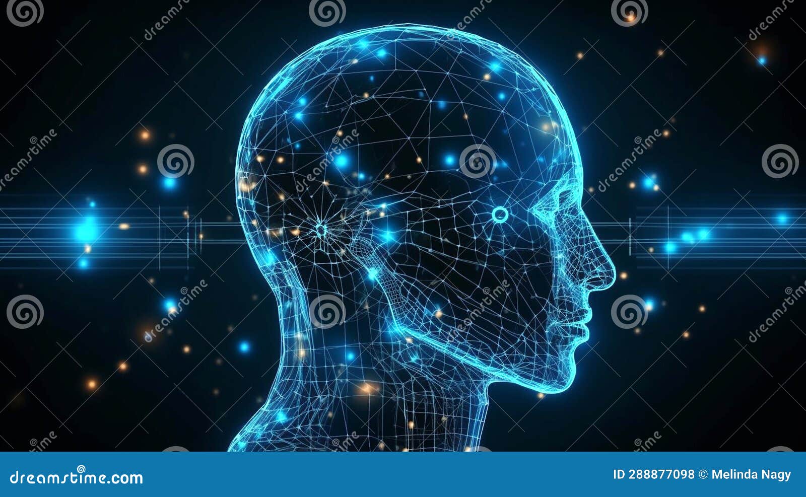 Ai Concept of Artificial Intelligence Stock Illustration - Illustration ...