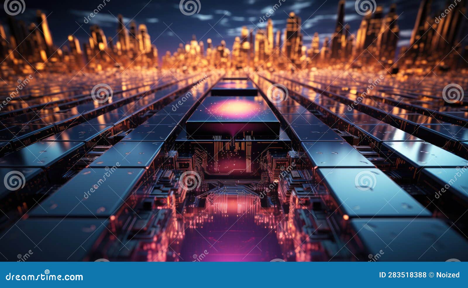 3d Financial Analysis Line Chart Design. Futuristic and Technological ...