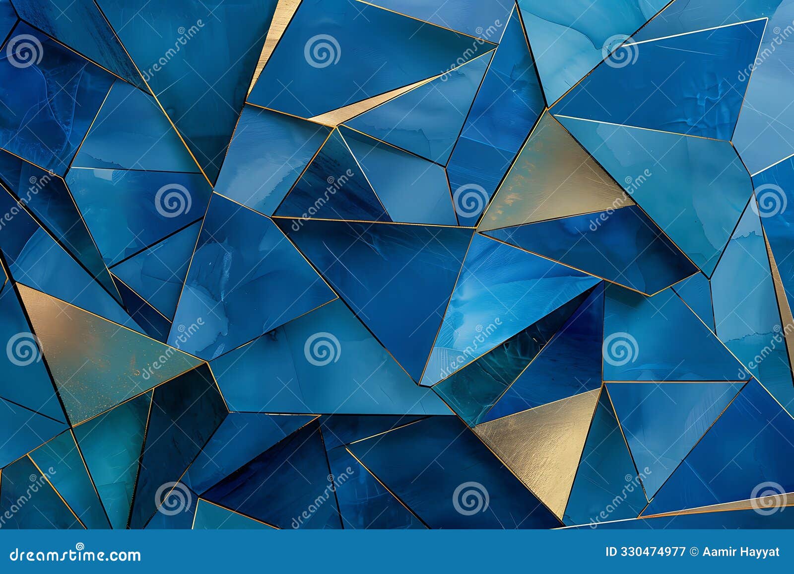 A Broken Mirror Mended, Representing Healing From Trauma Stock Image ...