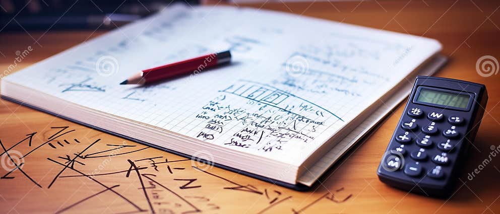 Ai Creates Images Working Calculating Numbers World Math Daypi Approximation Day Concept