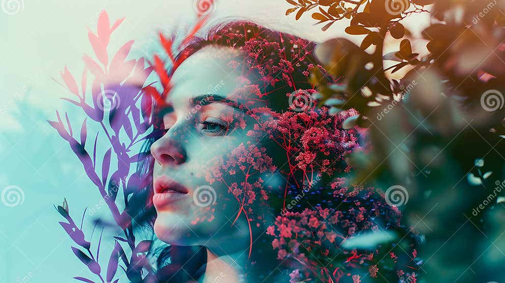 AI Creating Personalized Visual Designs Based on Use. Stock ...