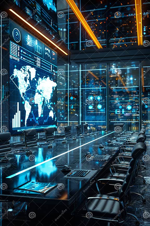 AI Cyber Security, High-tech Room for AI Cybersecurity Presentation ... AI Cyber Security, High-tech Room for AI Cybersecurity Presentation ...