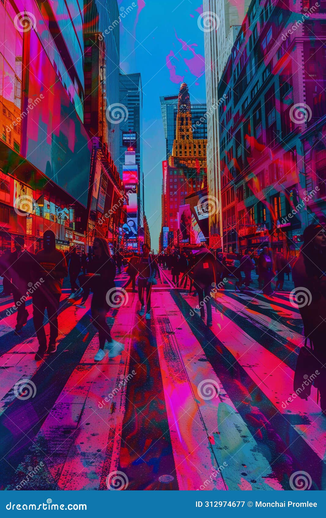 AI Data Privacy Protest, Urban Setting, Afternoon, Eye-level, Saturated ...