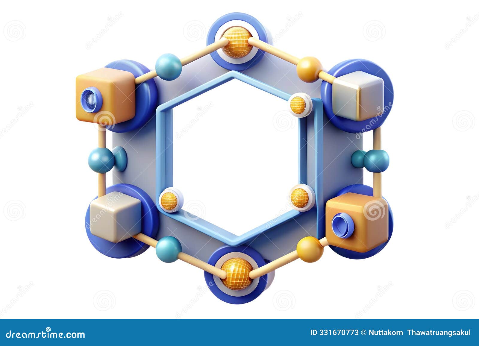 AI Driven Blockchain Frame Concept As a Border Frame with Blockchain ...