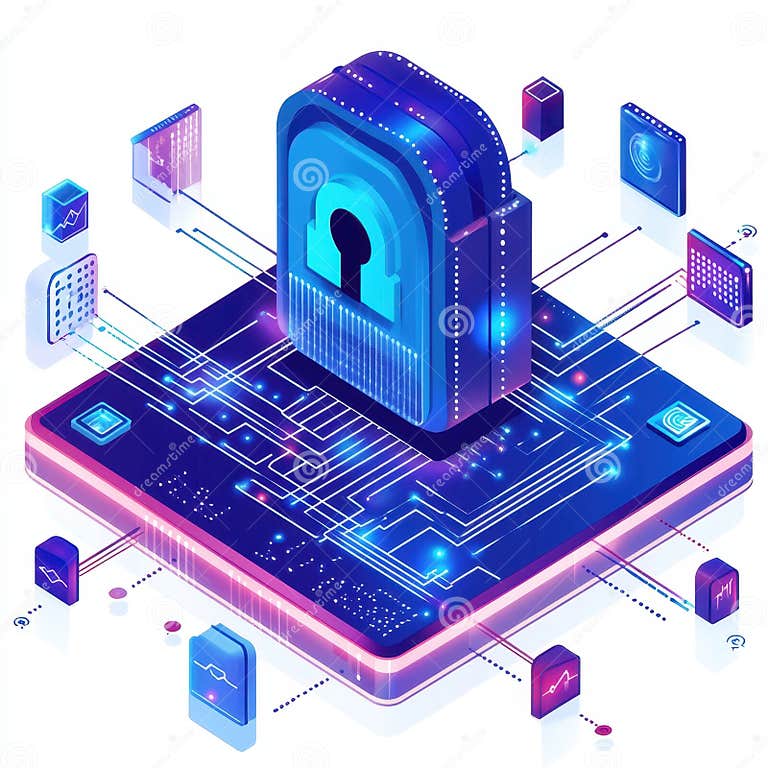 AI -Enhanced Data Encryption Technology: Secure Lock and Circuitry ...