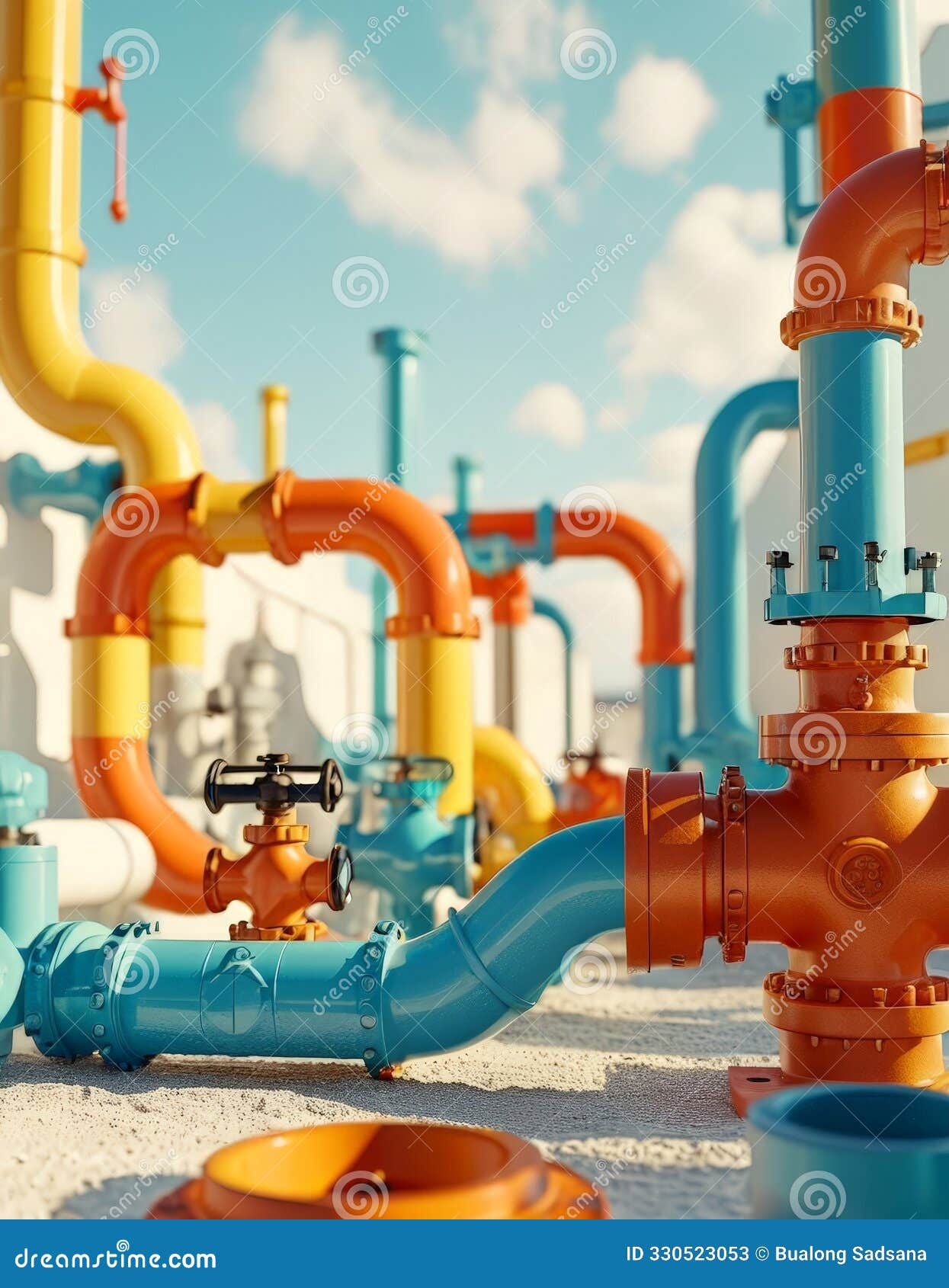 Group pipes stock image. Image of industrial, technology - 330523053