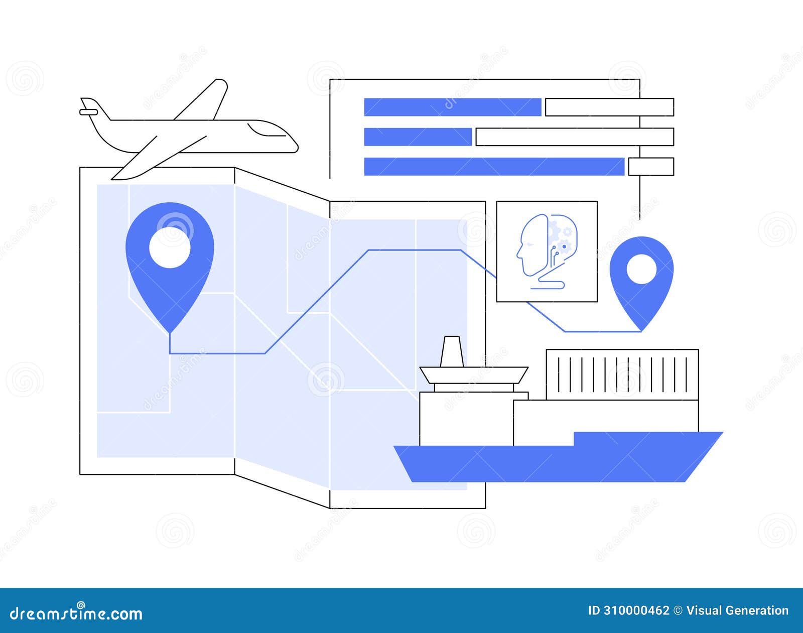AI-Enhanced Transportation Management Abstract Concept Vector ... AI-Enhanced Transportation Management Abstract Concept Vector ...