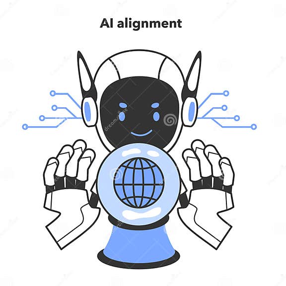 AI Ethics. Artificial Intelligence Alignment Stock Vector - Illustration of alignment ...