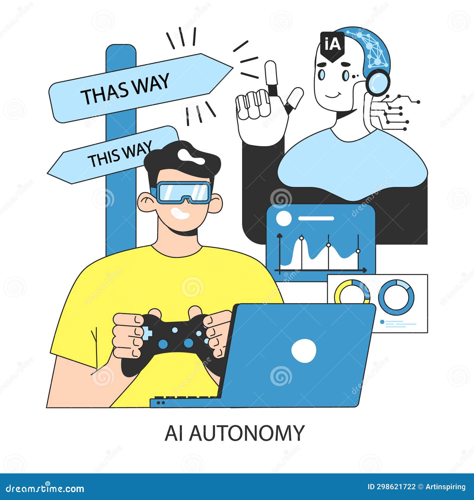 AI Ethics. Artificial Intelligence Development, Neural Network Machine ...