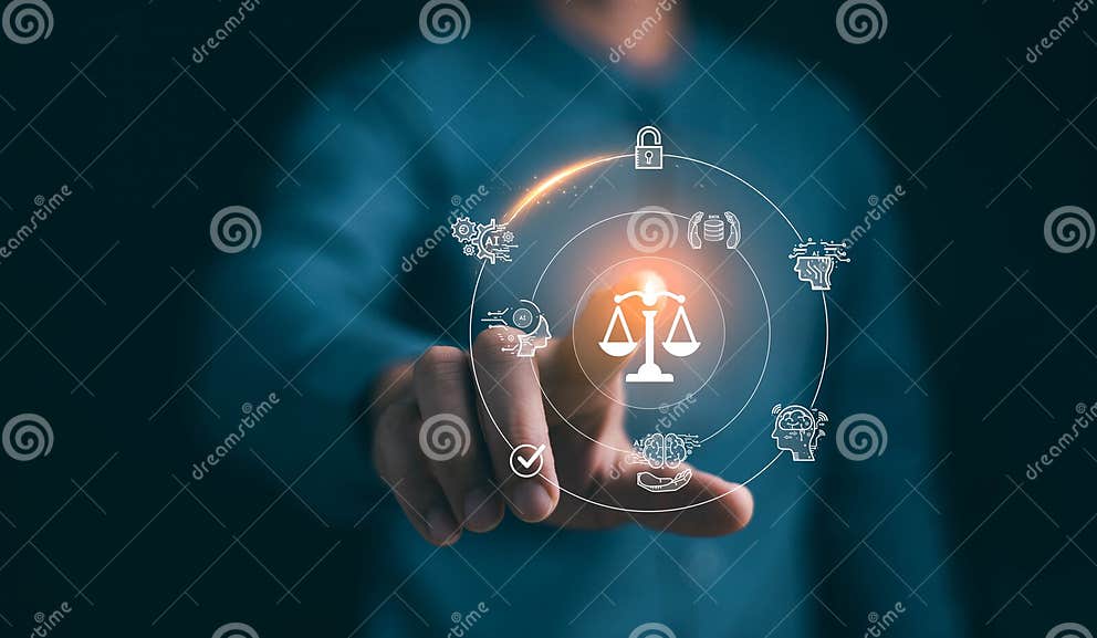 AI Ethics or AI Law Concept.bias in Machine Learning Algorithms ...