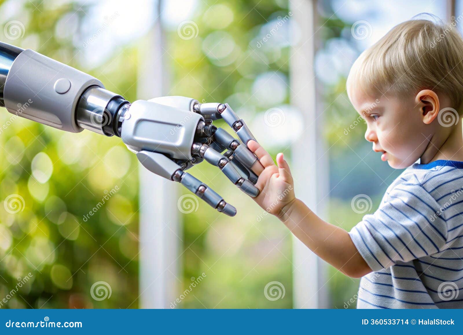 AI Evolution: Human and Robot Hand Interaction for Future Transitions ...