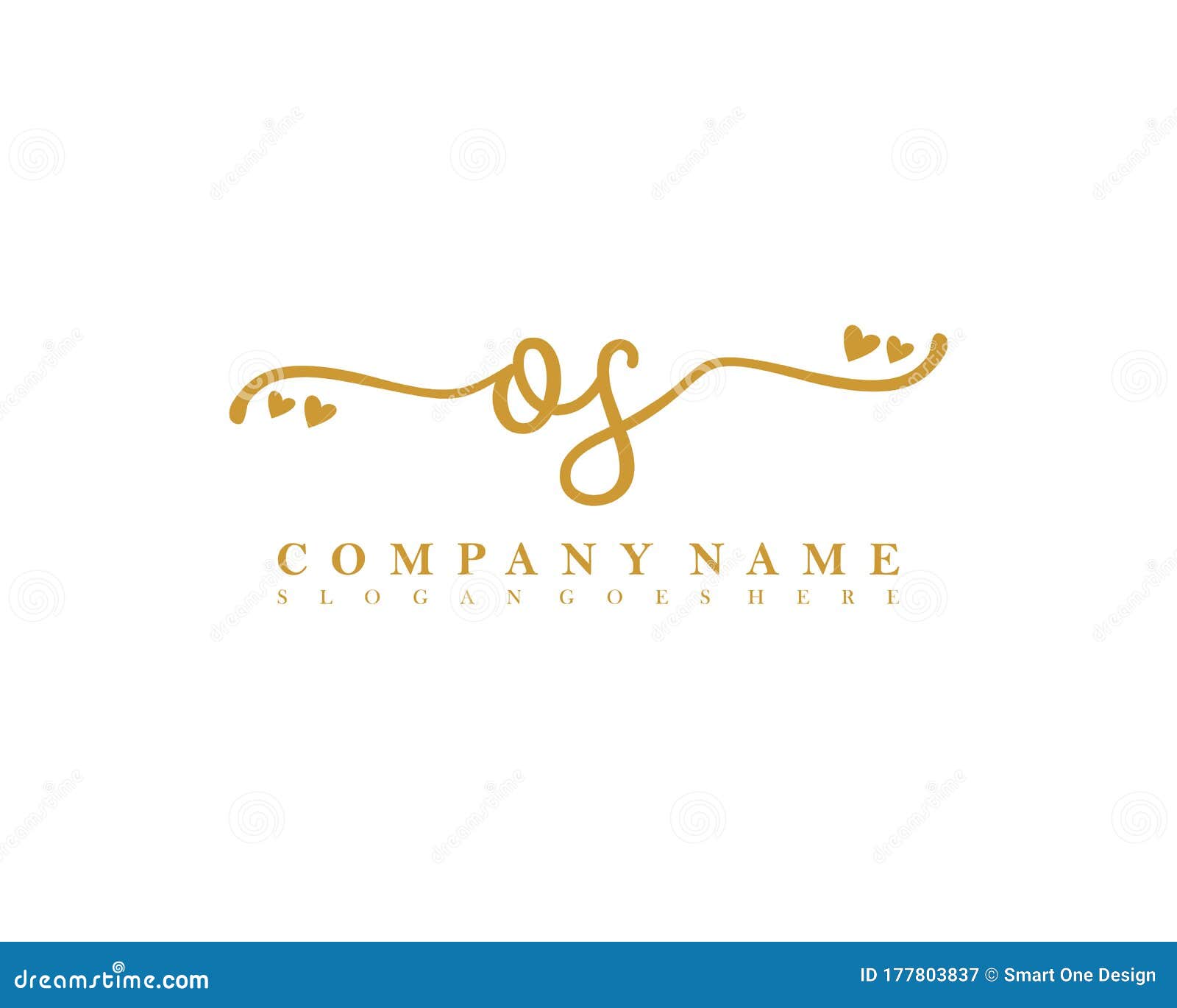 OS Initial Handwriting Logo Template Stock Vector - Illustration of ...