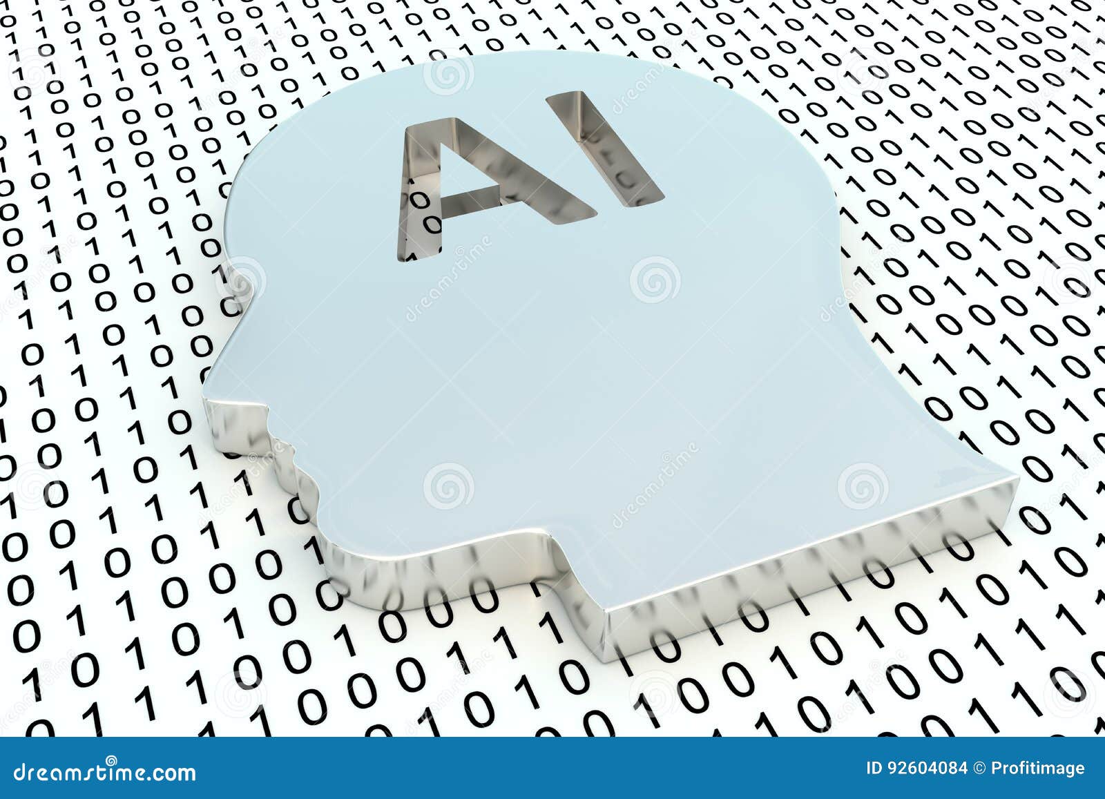 AI stock illustration. Illustration of number, data, code - 92604084