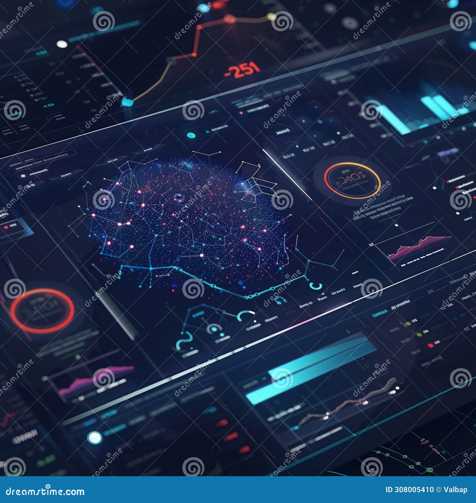 AI Futuristic Dark-theme Digital Product Interface with Real-time ... AI Futuristic Dark-theme Digital Product Interface with Real-time ...