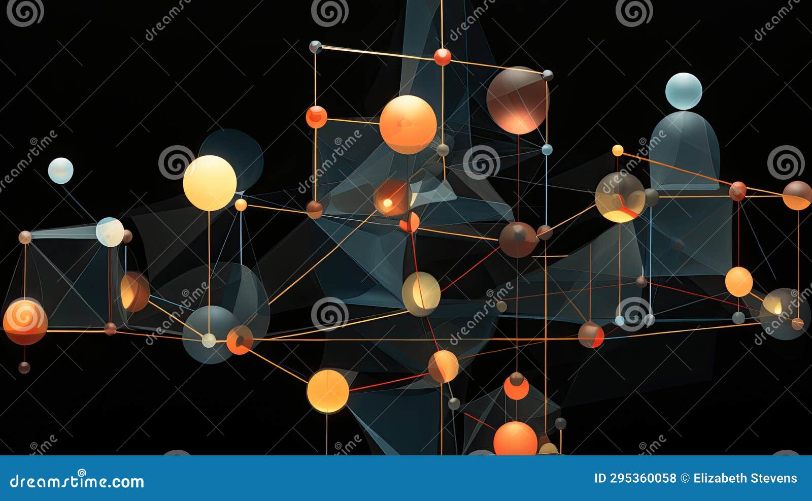 It S All about the Connections Stock Illustration - Illustration of ...