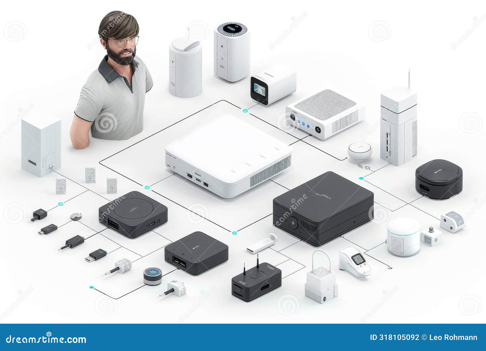 Cohesive Network Showcasing Teamwork, Collaboration, And Community In ...