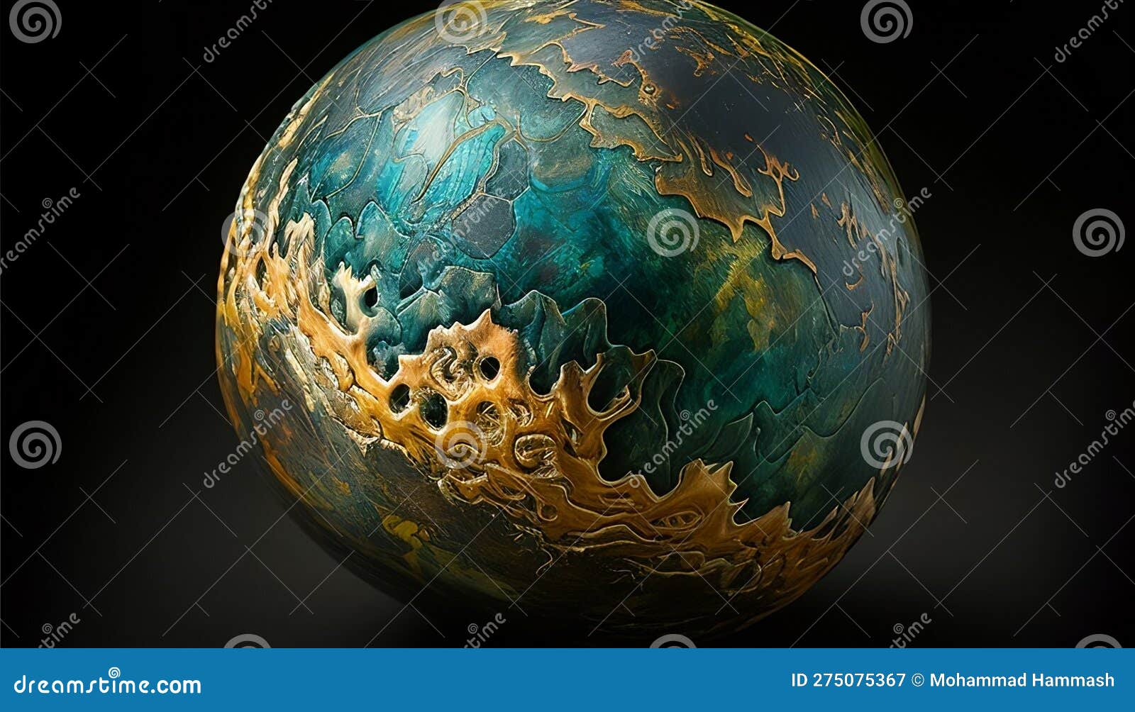 Oblate Spheroid Earth: Imperfect But Beautiful, Made With Generative AI ...