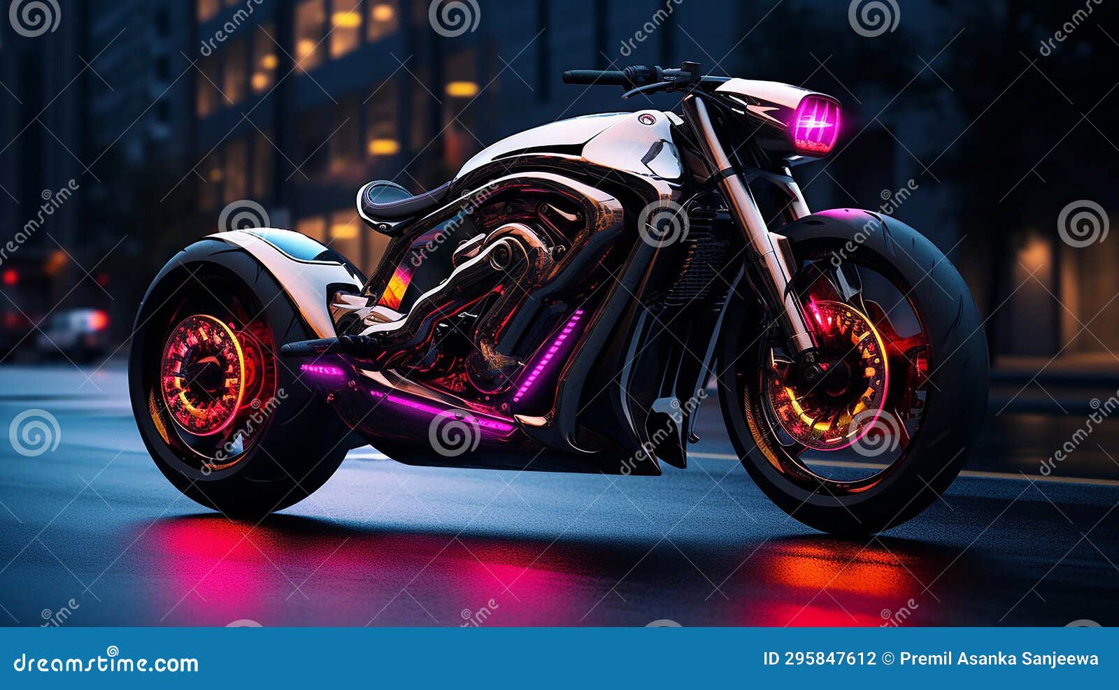 AI-generated Future Bike Concept Stock Illustration - Illustration of ...