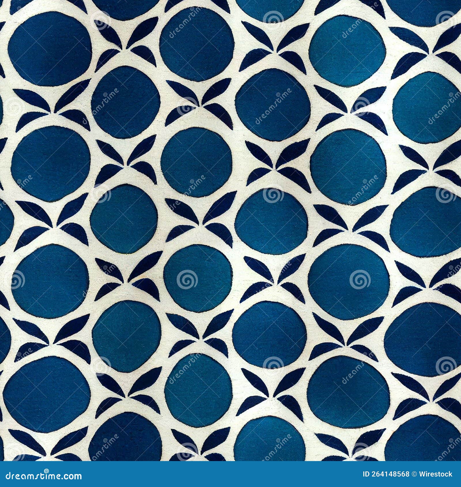 AI-generated Blue and White Repetitive Pattern for Backgrounds, and ...