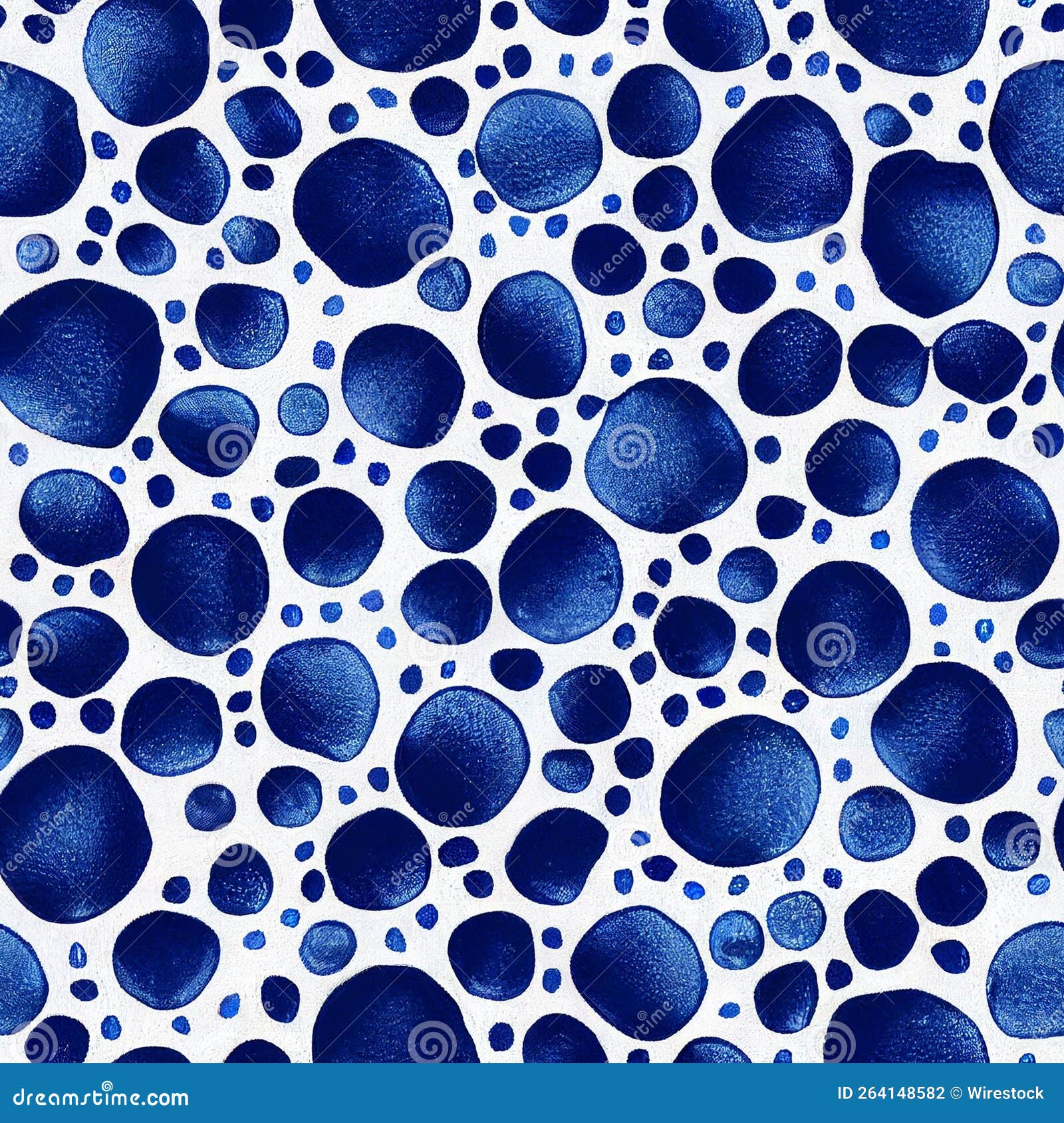 AI-generated Blue and White Repetitive Pattern for Backgrounds, and ...