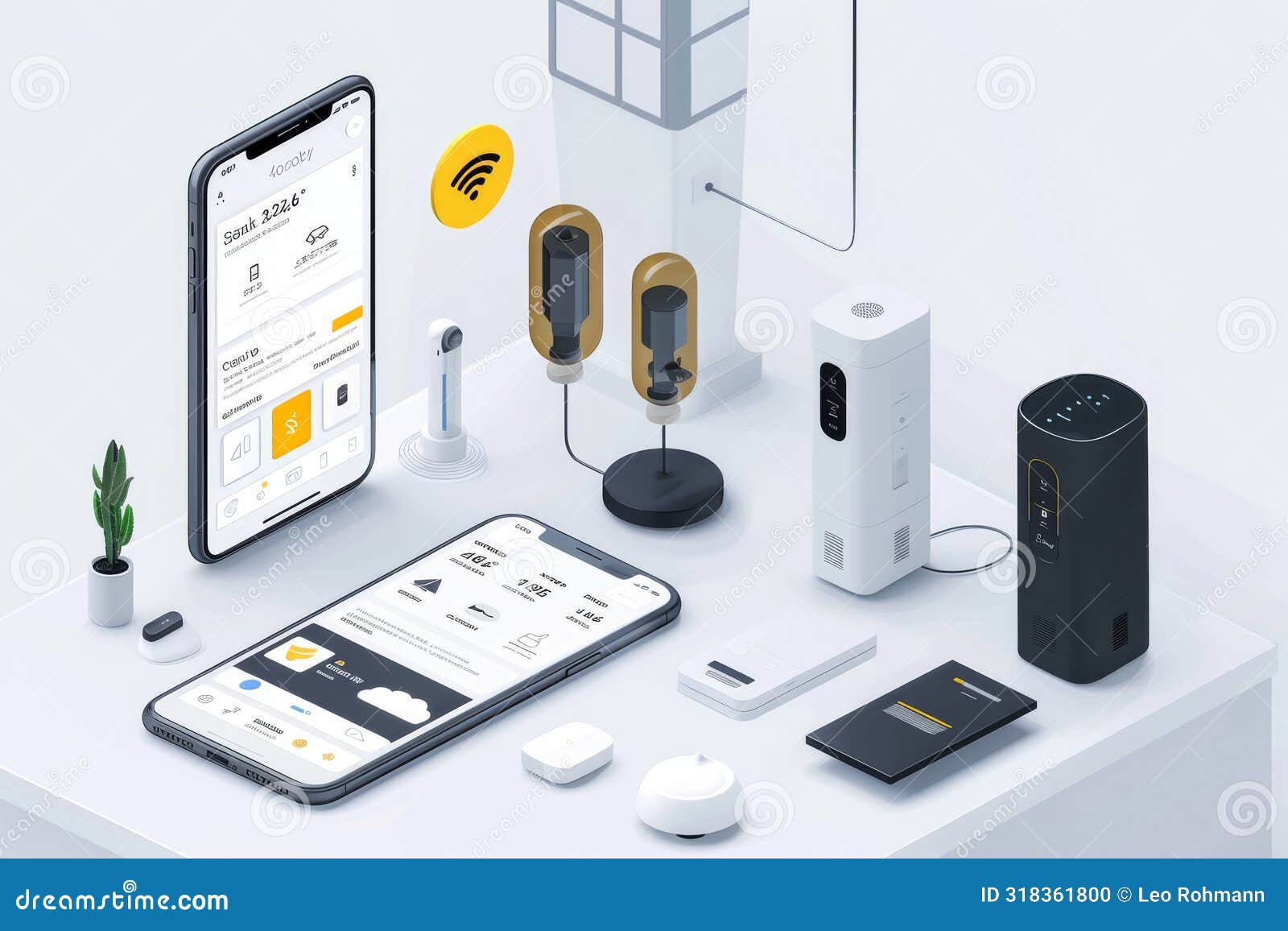 Intelligent Home Systems Network Security Cameras for Remote Control ...