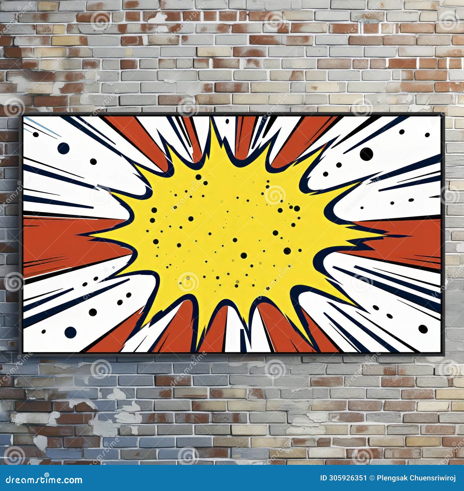 AI generated comic panel stock illustration. Illustration of design ...