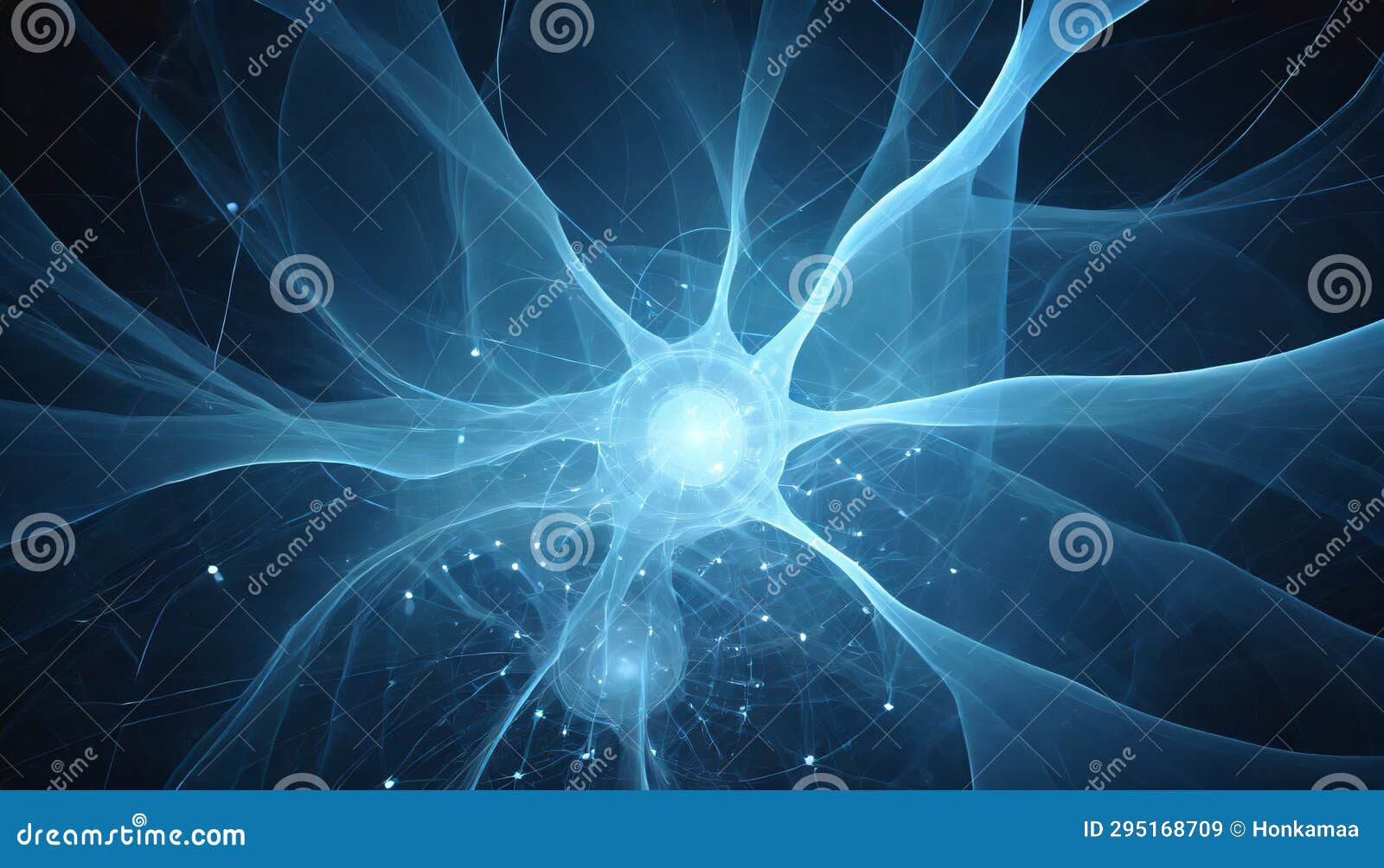 Neural network concept stock illustration. Illustration of global ...