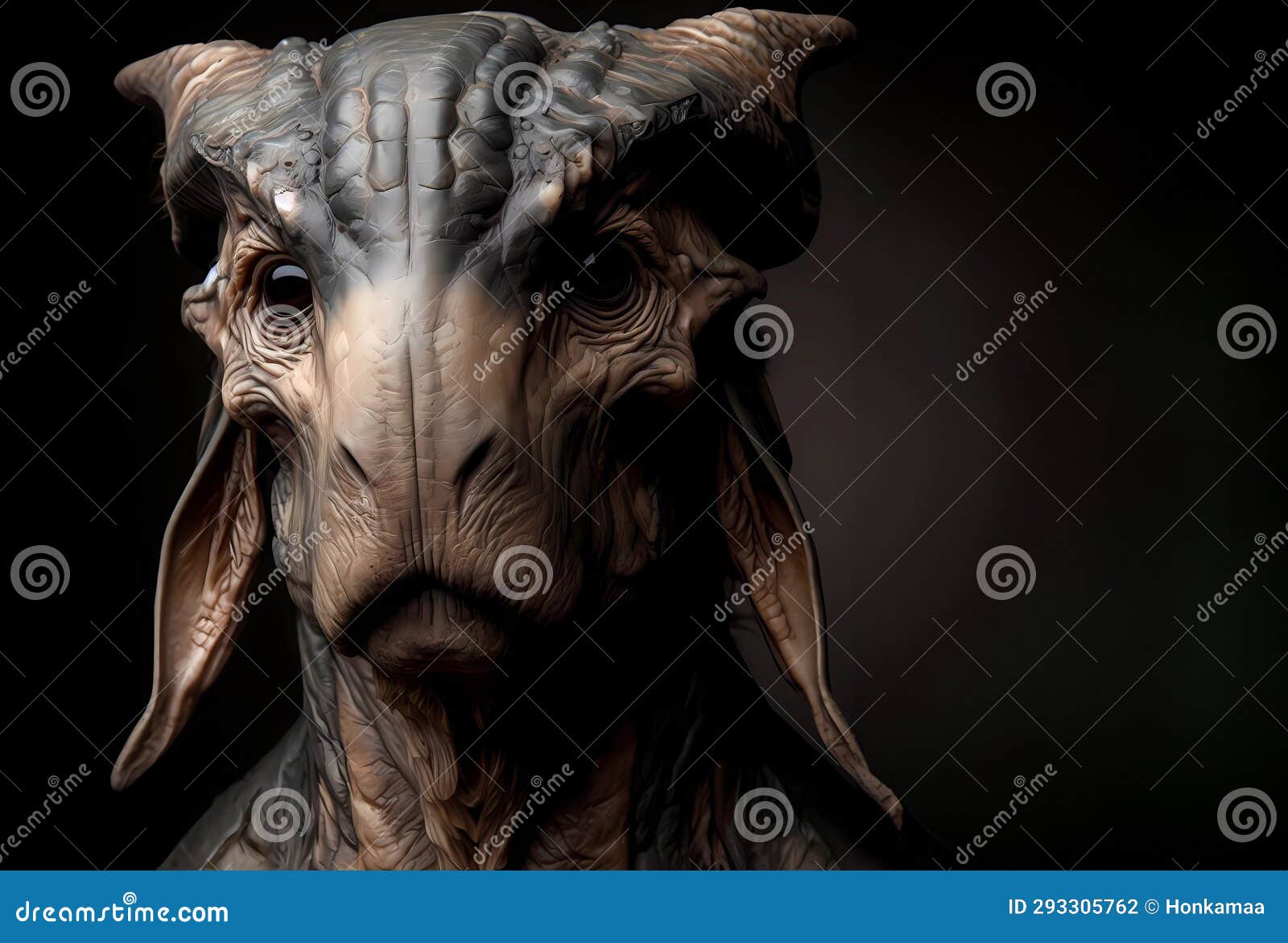 Primitive alien species stock illustration. Illustration of screenshot ...