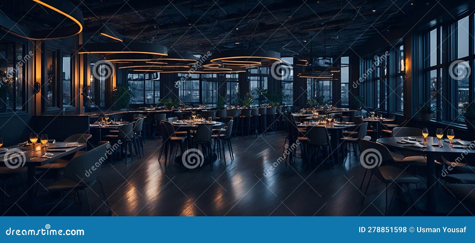 Ai Generated a Cozy, Dimly Lit Dining Room with Natural Light Coming in ...