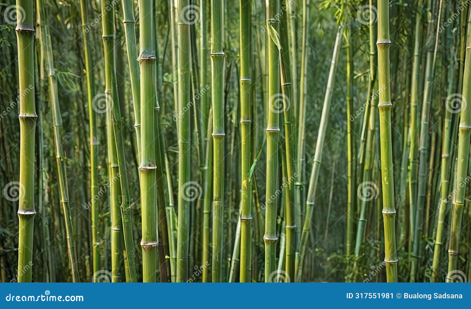 A Group of Bamboo Stalks are Seen in the Photo. Stock Illustration ...