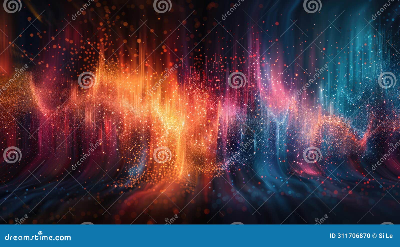 AI-Generated Digital Abstraction with Copy Space for Modern Designs ...