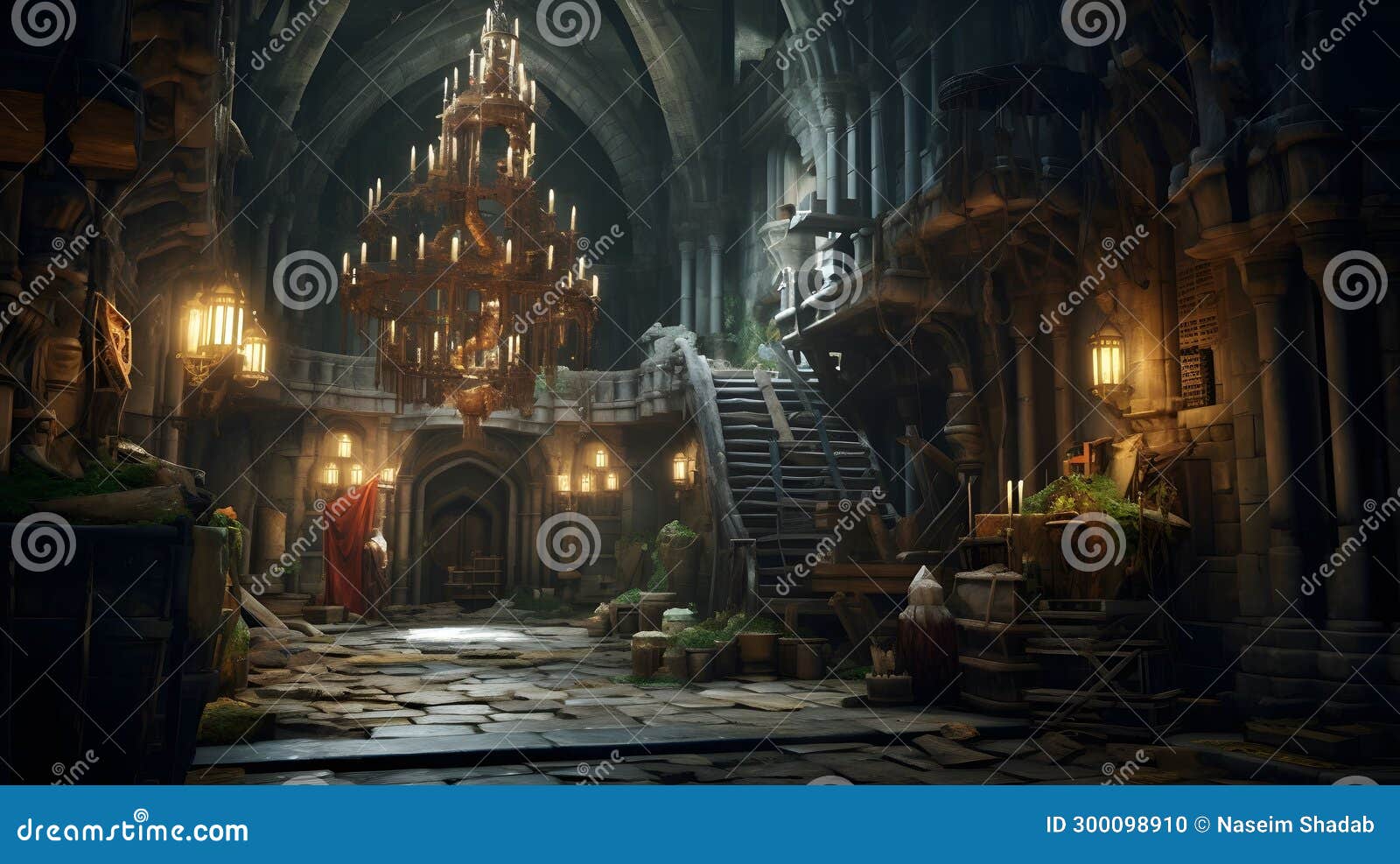 The witcher Environment stock illustration. Illustration of formation ...