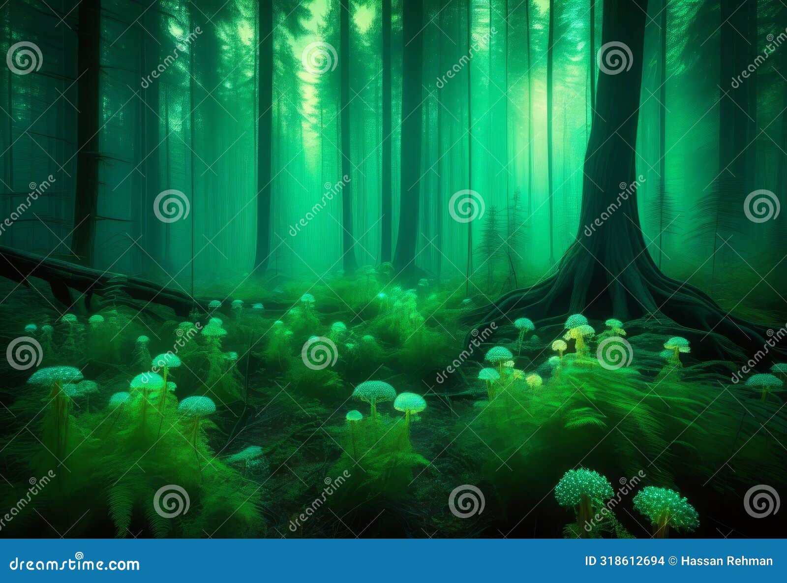 Exploring the Enigmatic Depths of a Lovecraftian Bioluminescent Forest ... Exploring the Enigmatic Depths of a Lovecraftian Bioluminescent Forest ...