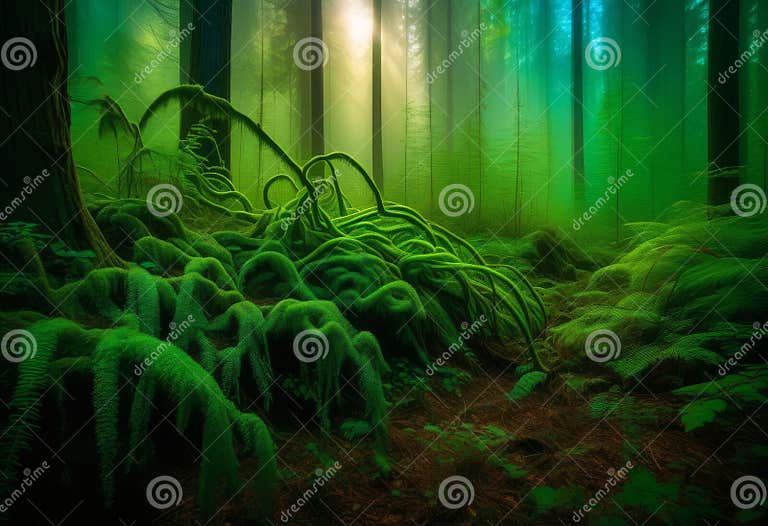 Exploring the Enigmatic Depths of a Lovecraftian Bioluminescent Forest ... Exploring the Enigmatic Depths of a Lovecraftian Bioluminescent Forest ...