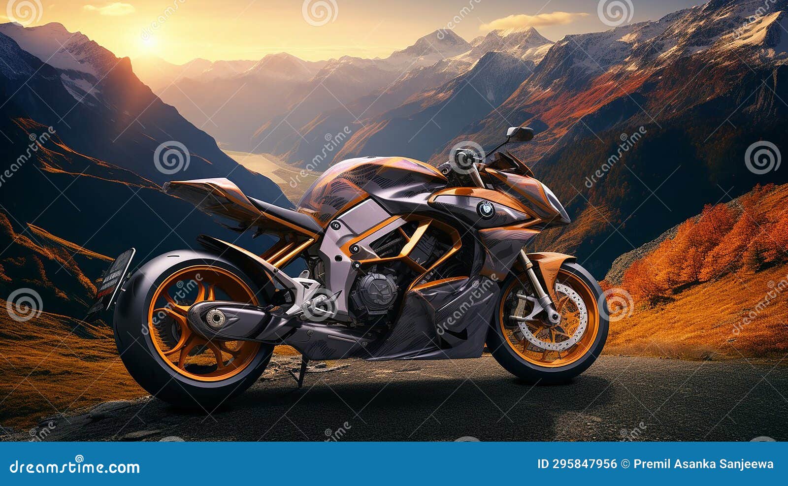 AI-generated Future Bike Concept Stock Illustration - Illustration of ...