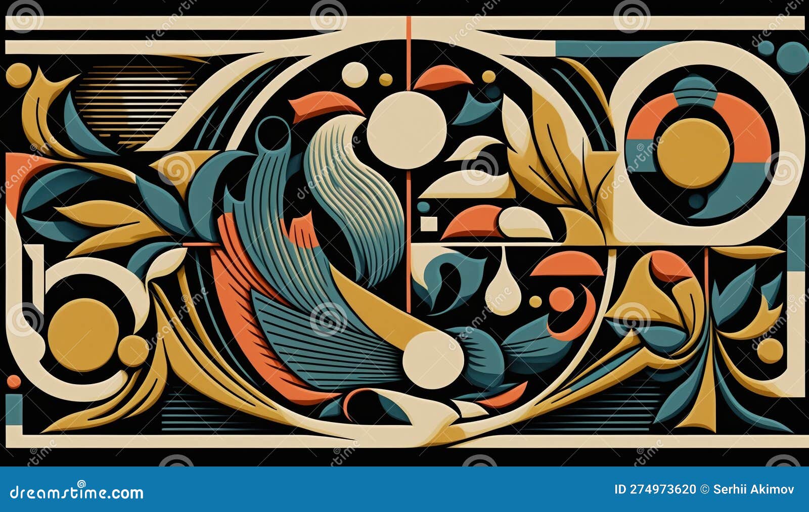 AI Generated. Generative AI. Abstract Poster Pattern. Inspired by ...