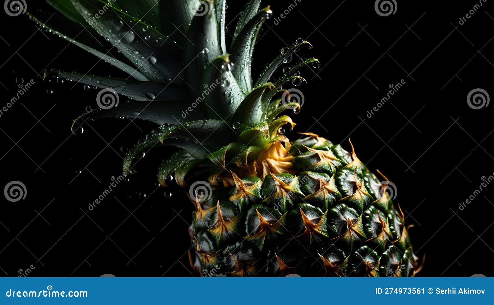 AI Generated. Generative AI. Realistic Pineapple Set. Can Be Used for ...