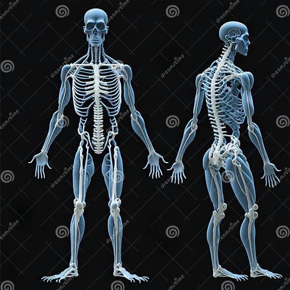 Human Body Part. Ai Generated Stock Illustration - Illustration of ...